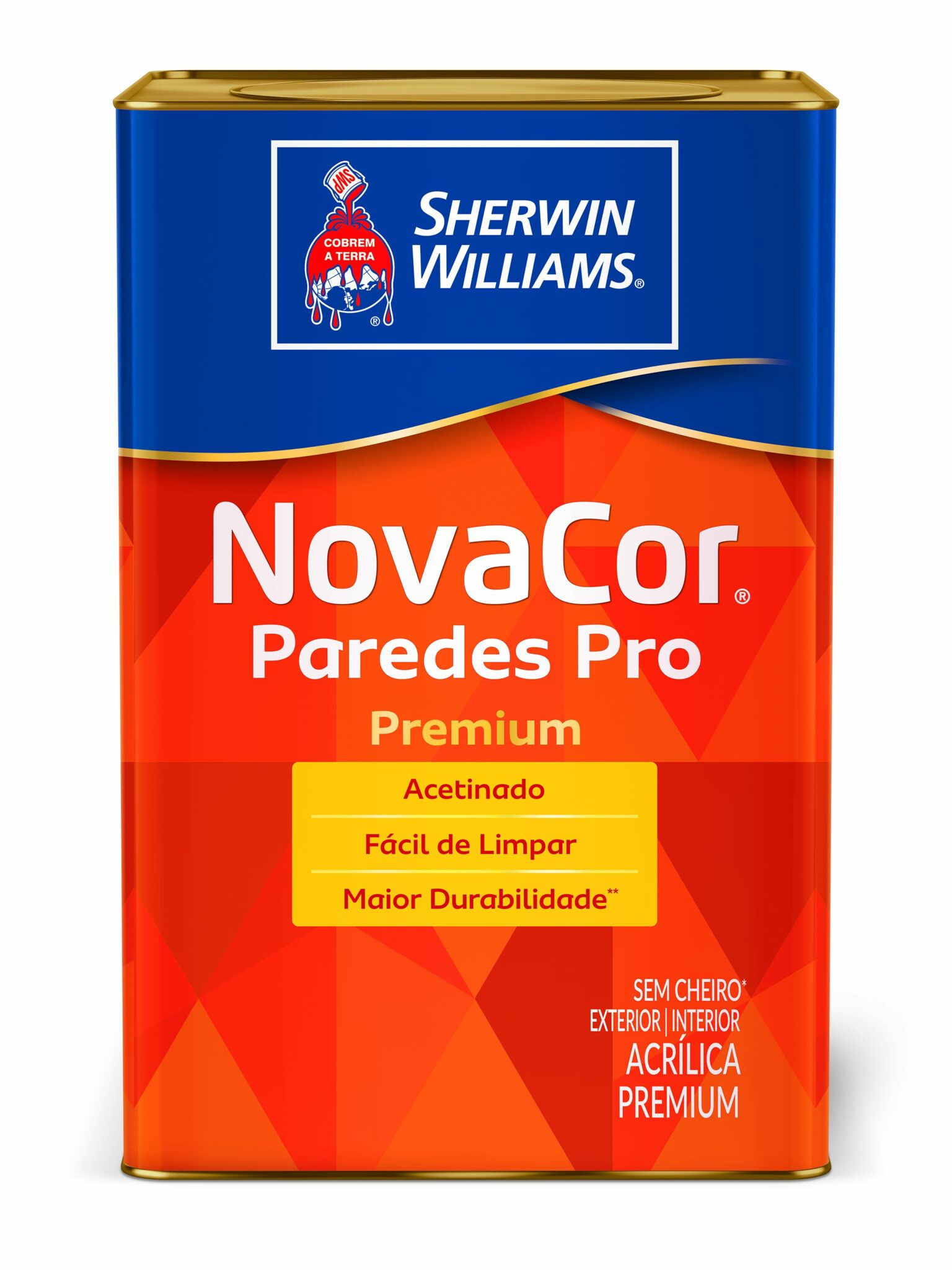 NovaCor Paredes Pro Acetinado - Sherwin Williams BrasilSherwin Williams ...
