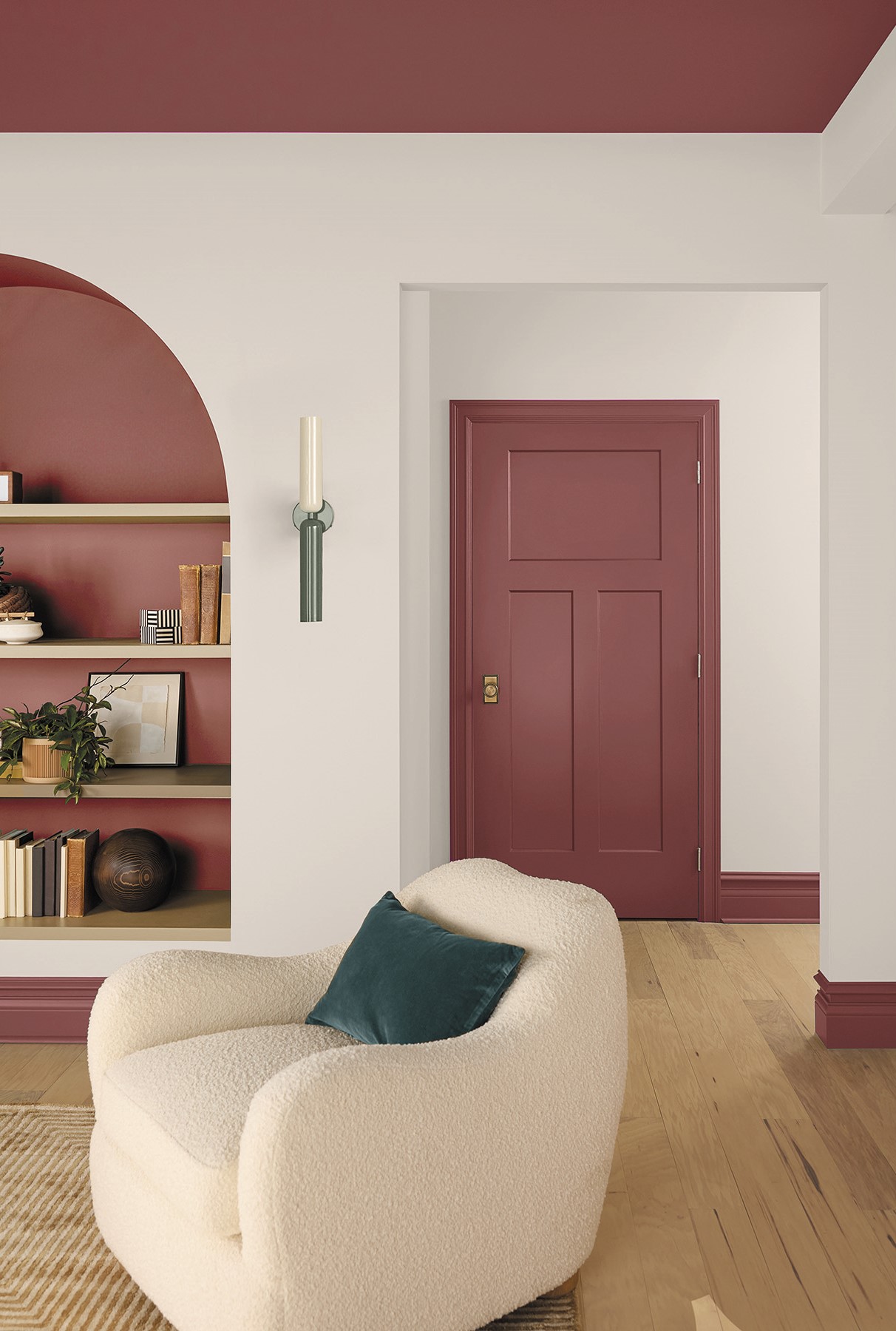 Cor do Mês Outubro - Tecido Bordô SW 0006 - Sherwin Williams ...